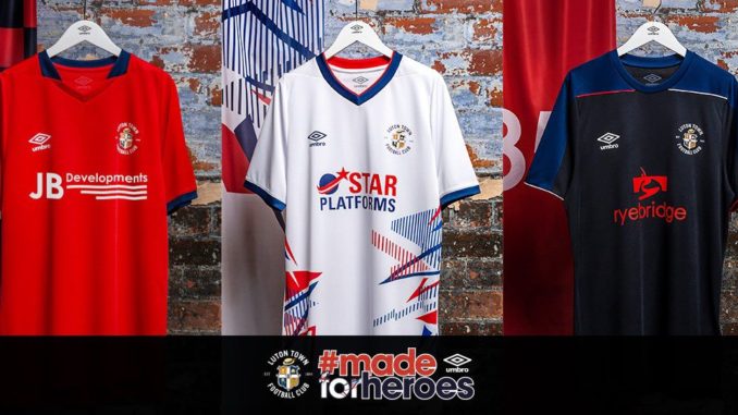 Hatters unveil 3 new Umbro kits for next season – The Lutonian