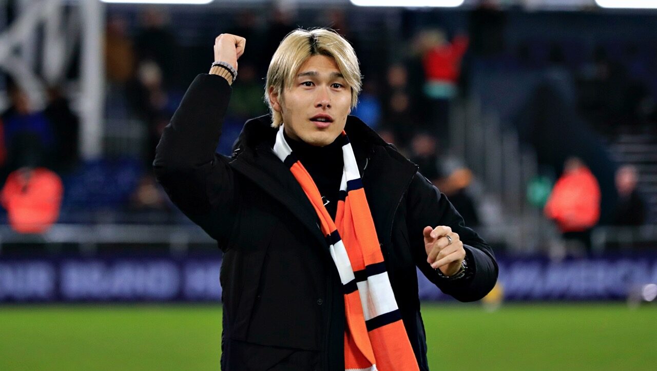 Hashioka has already learned Luton songs but Edwards urges patience ...
