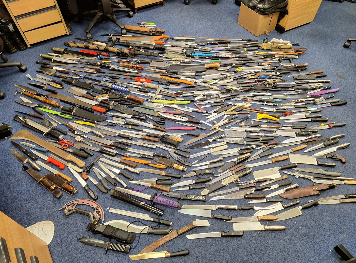 Knife crime falls as police back ‘Just Drop It’ action week - The Lutonian