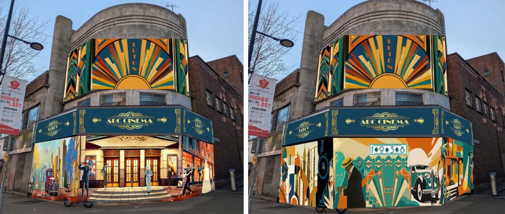 ABC Cinema mural designs give a nod to Luton film, music carnival and ...