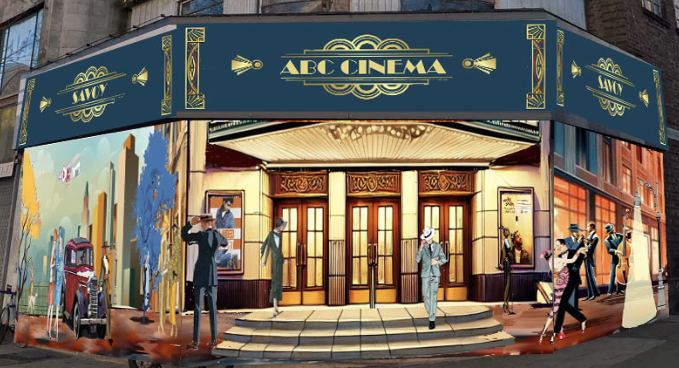 Local pop star and movie about Luton to feature on ABC Cinema mural as ...