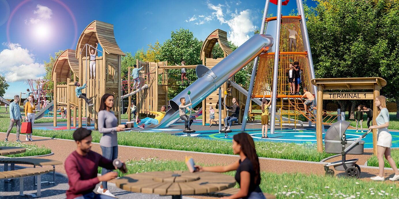 Work to restart on bigger Wigmore Park upgrade with new skate park and ...